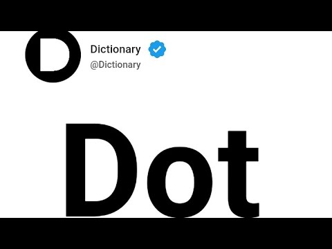 Dot Meaning In English