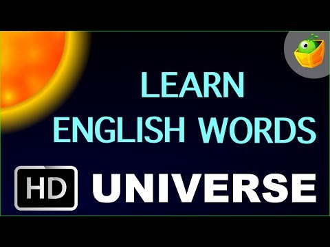 Universe - Pre School - Learn English Words (Spelling) Video For Kids and Toddlers