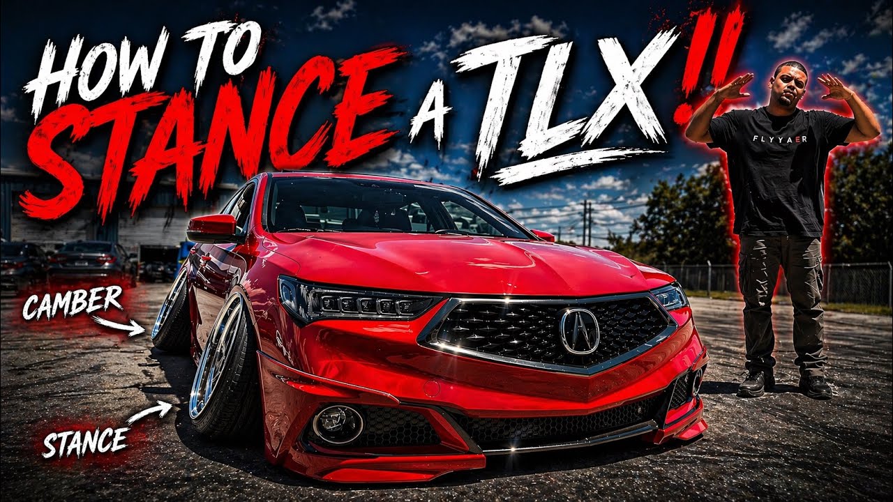 Stancing My TLX W/ Double Digit Camber! 
