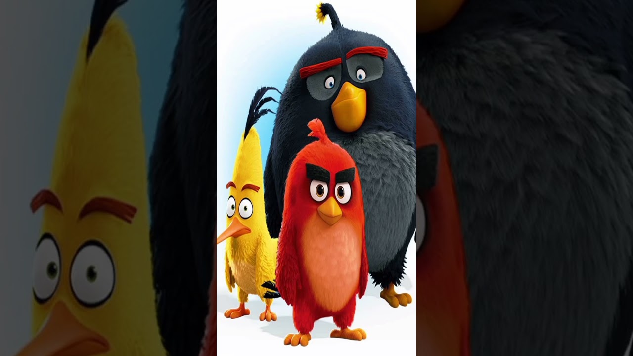 Angry bird game bomb character wallpaper background for mobile @Chiriya-k-paye