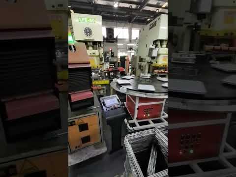 Automatic production line for baking trays