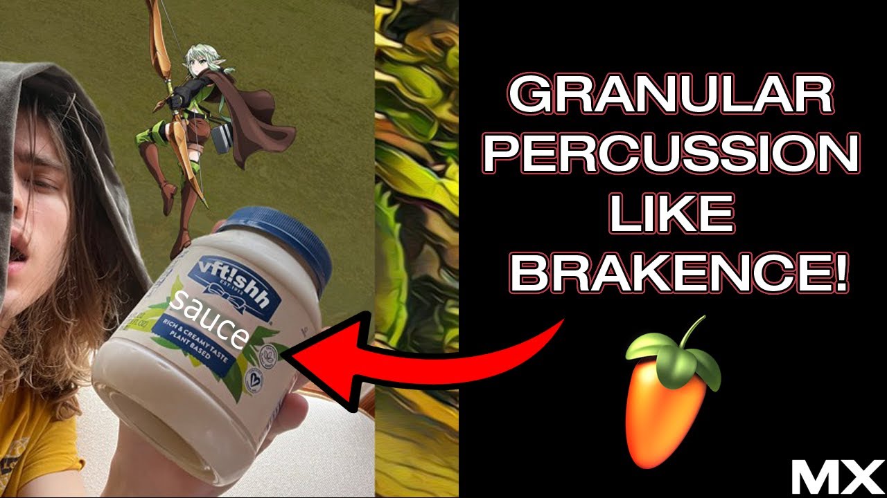 How To Make Granular Percussion In FL Studio! [Stock Plugins Only] (brakence Style)