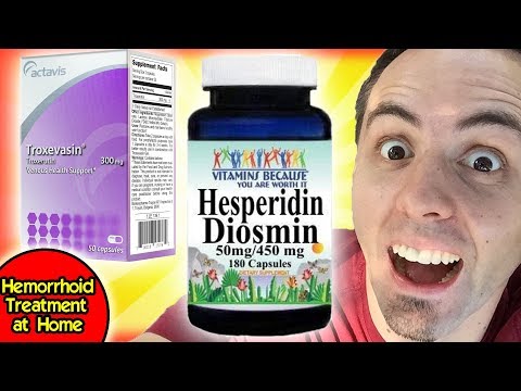HEMORRHOIDS TREATMENT AT HOME | Supplements YOU Have NEVER Heard Of to Cure Hemorrhoids?