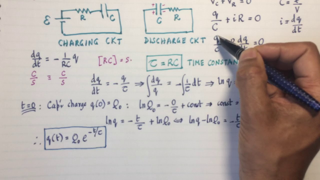 7A: RC discharge circuit