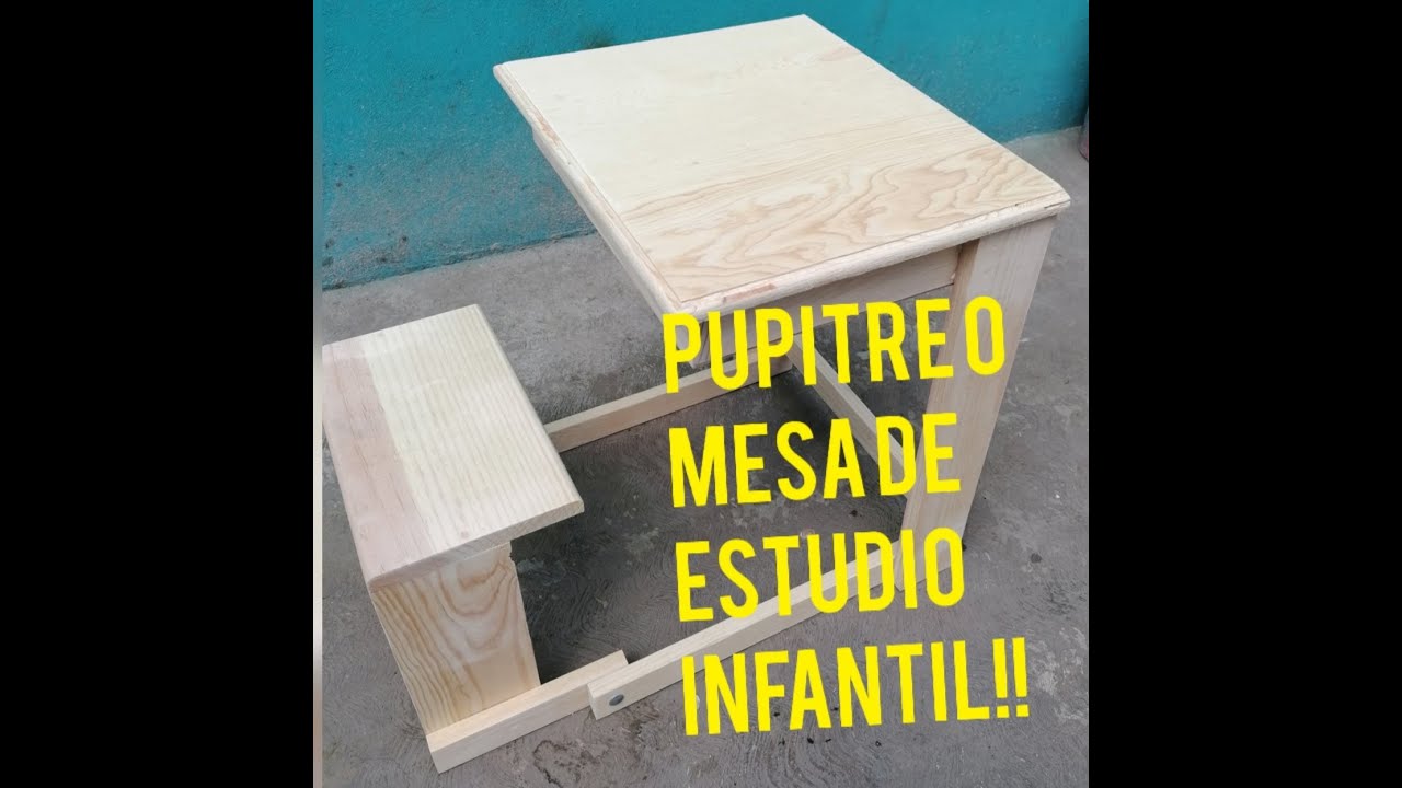 Pupitre o mesa de estudio infantil!!