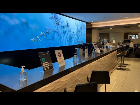 Air New Zealand Lounge (Star Alliance Gold) Melbourne Airport Australia June 2022