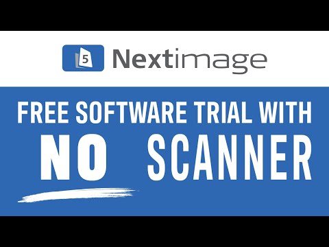No scanner required! FREE 30-day software trial with Nextimage | Contex