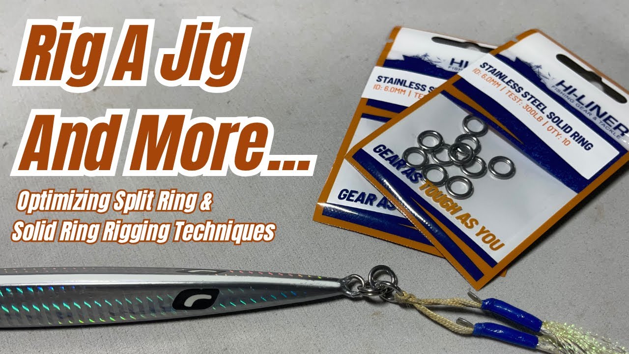 Optimizing Split Ring & Solid Ring Rigging Techniques | Capt. Mike's Rigging Station