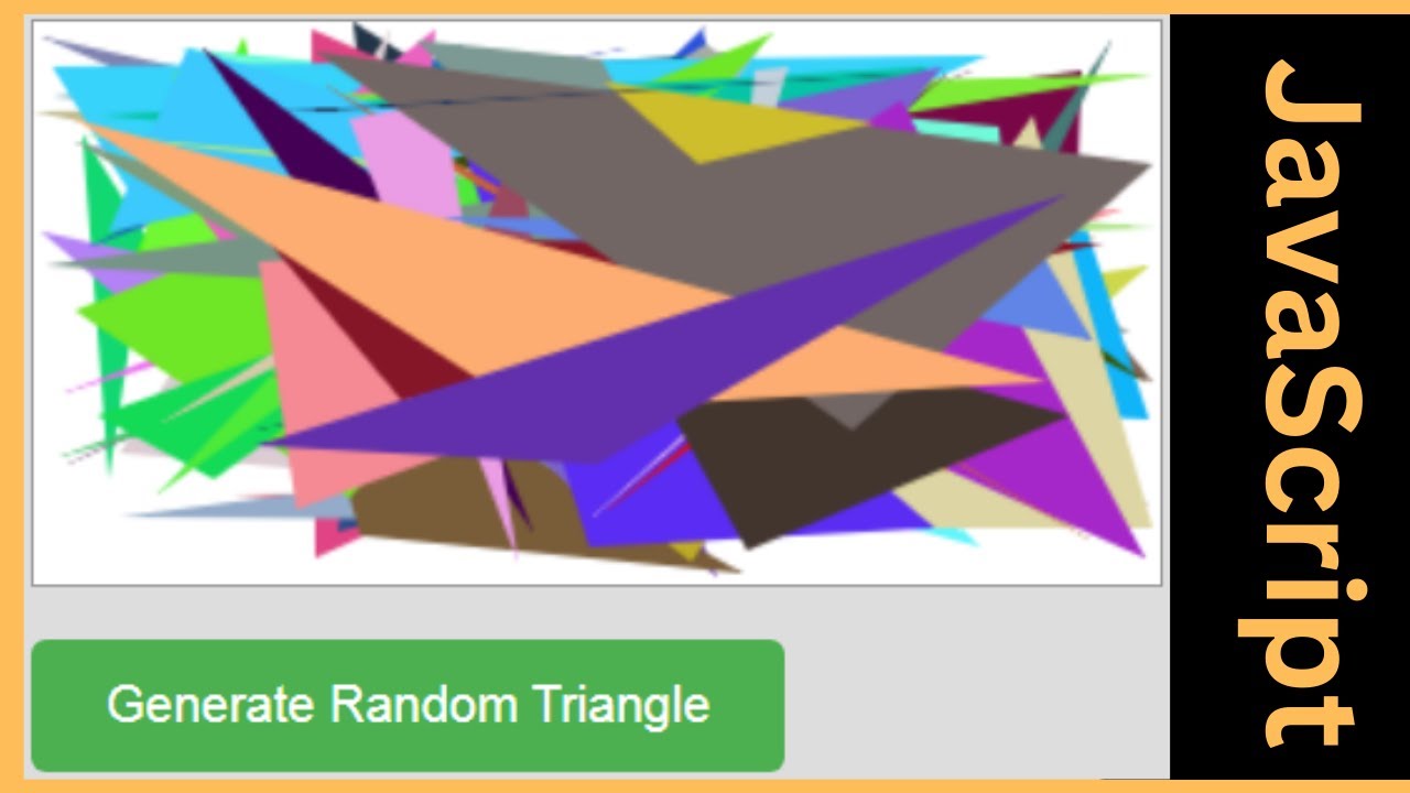 How To Generate Random Triangles Using JavaScript [With Source Code]