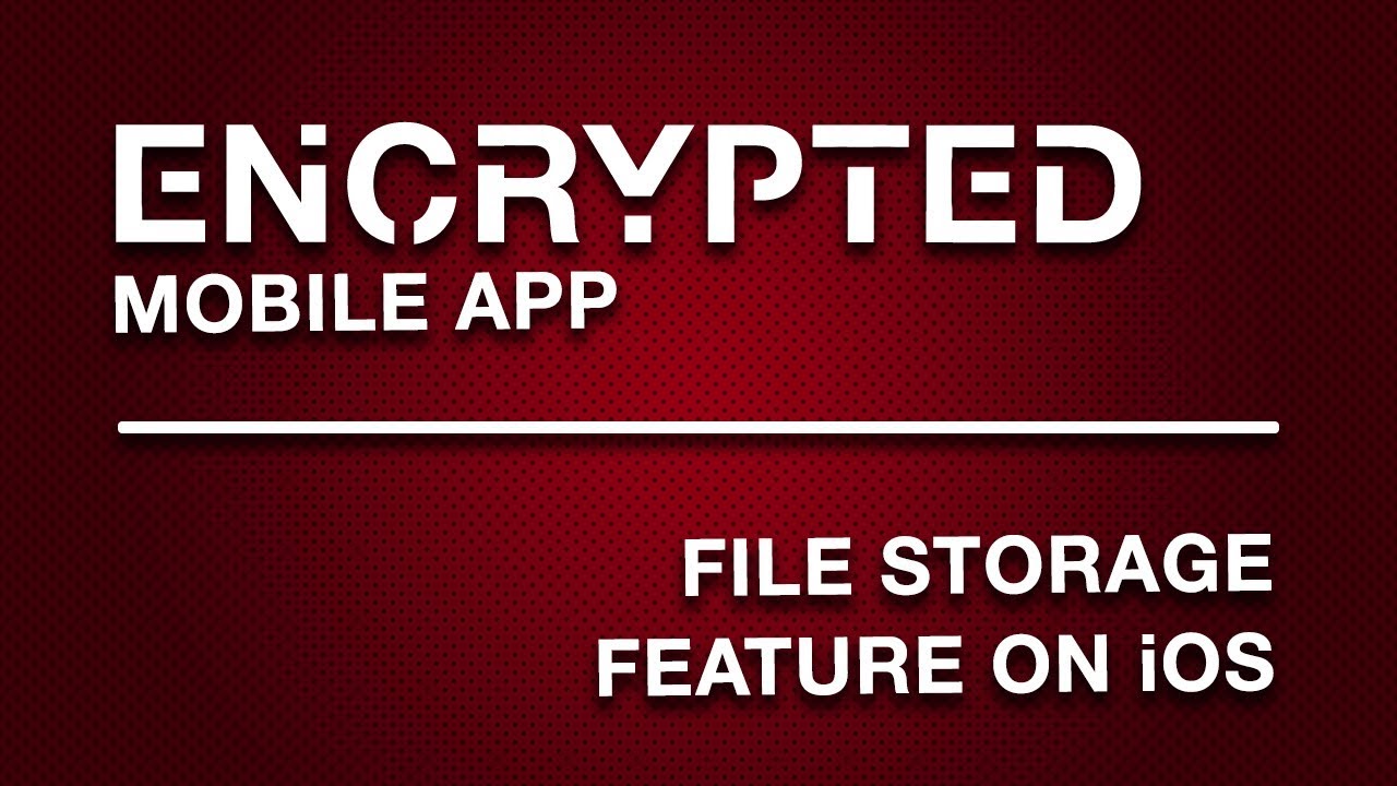 Secure Swiss Data Encrypted File Sharing on iOS