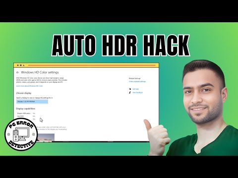 How To Enable Or Disable Auto HDR For Games In Windows 10 - Step-by-Step Guide
