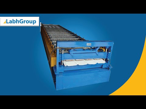 Roofing Sheet Making Roll Forming Plant Machines and Sheet Metal ...