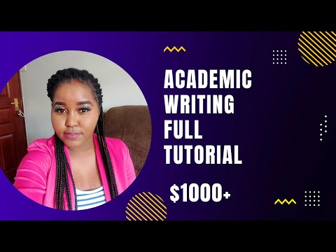 Academic Writing Full Tutorial