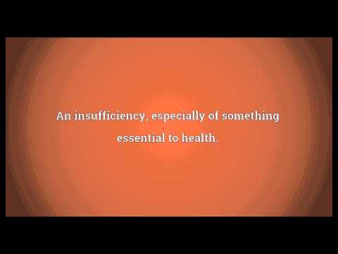 Deficiency Meaning