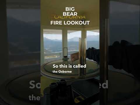 How Fire Lookouts Work, Hiking Butler Peak CA😍#shorts