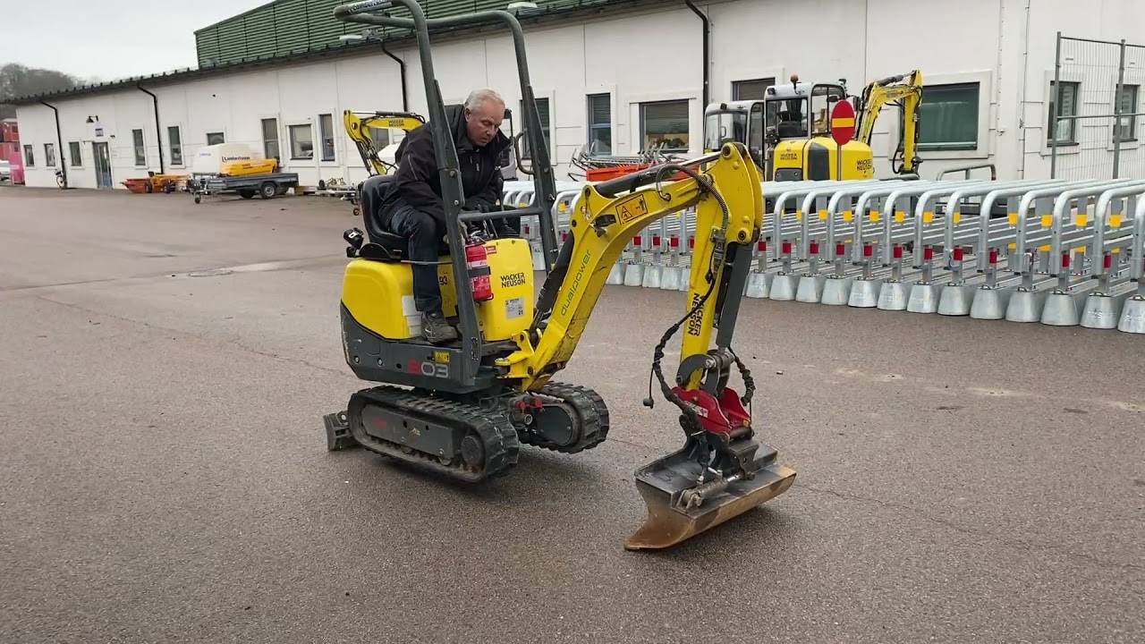Grävmaskin Wacker Neuson 803 Dual Power