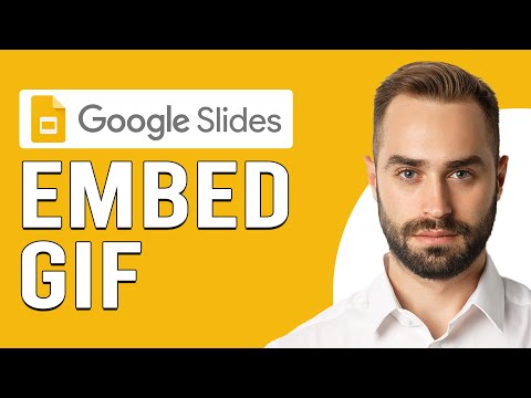 How To Embed A GIFs In Google Slides (How To Add/Insert GIFs Link In Google Slides)