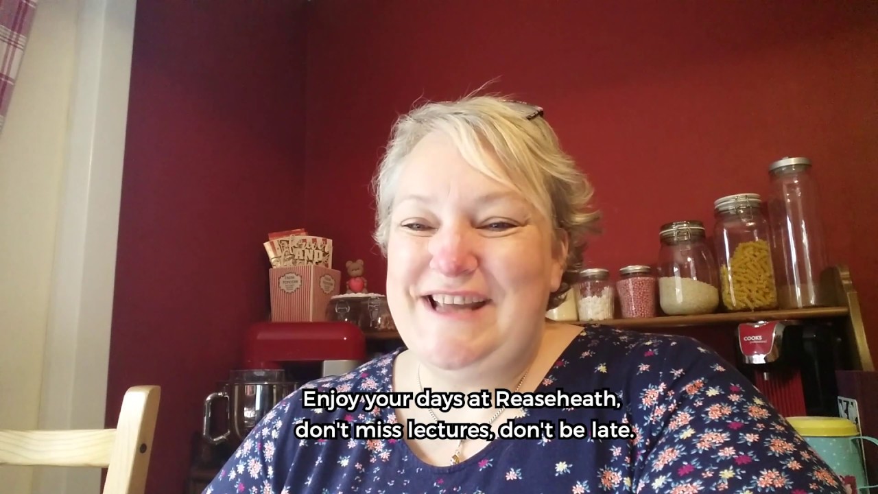 An ode to Reaseheath food students