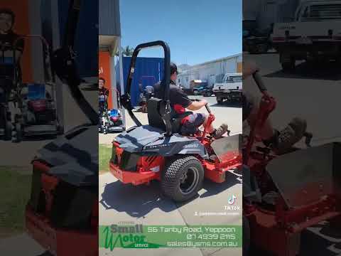 Take a closer look - that mower is 100% battery powered. Gravely Proturn EV Electric Zero Turn Mower