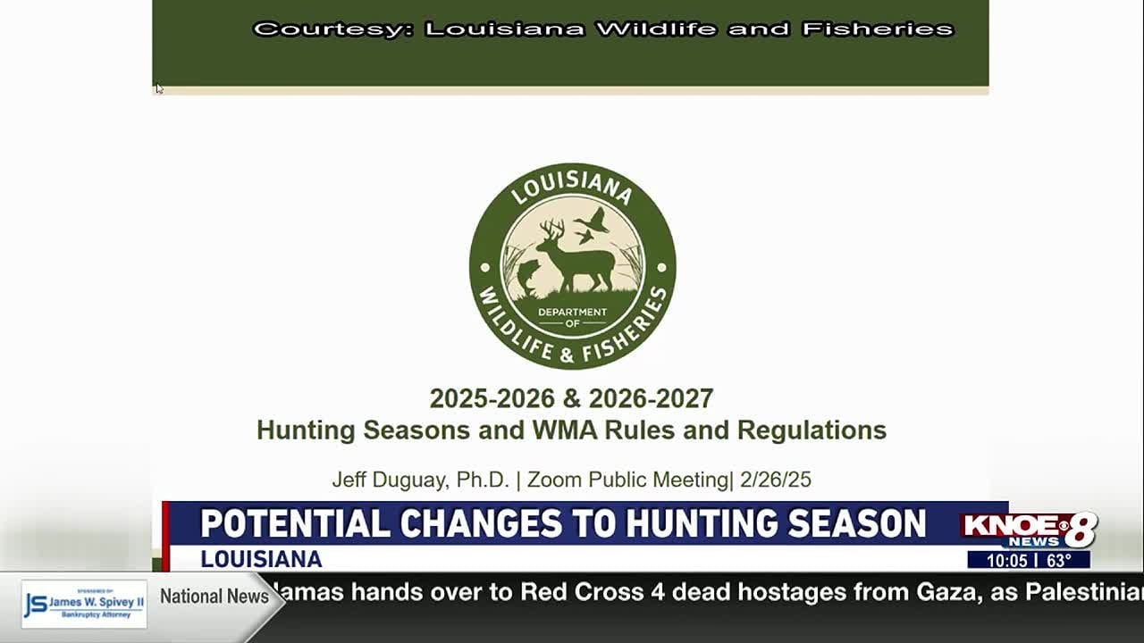 Potential Changes to the 2025-26 Hunting Season