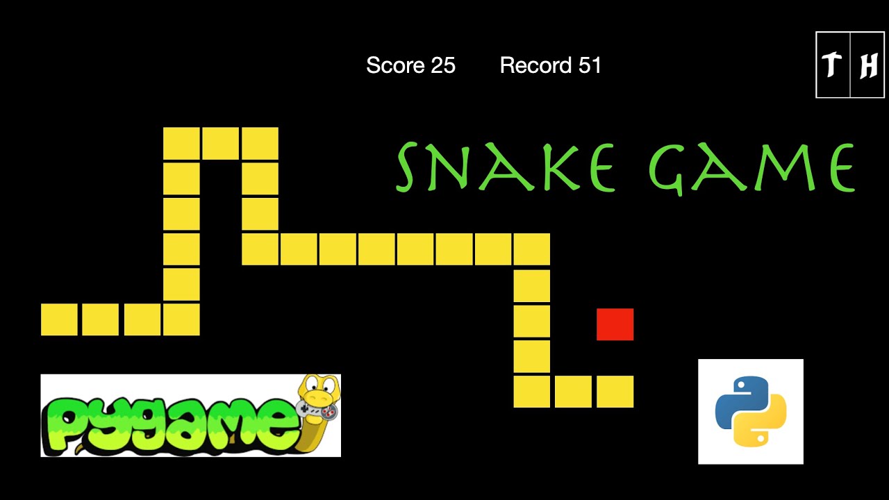 Classic Snake Game | Python | PyGame | Complete Implementation | Game Design