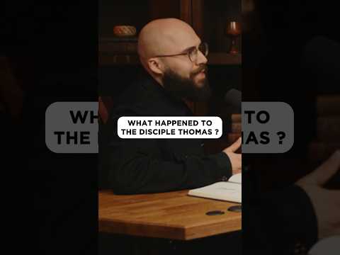 What Happened to the Disciple Thomas? #BibleStudy #DoubtingThomas