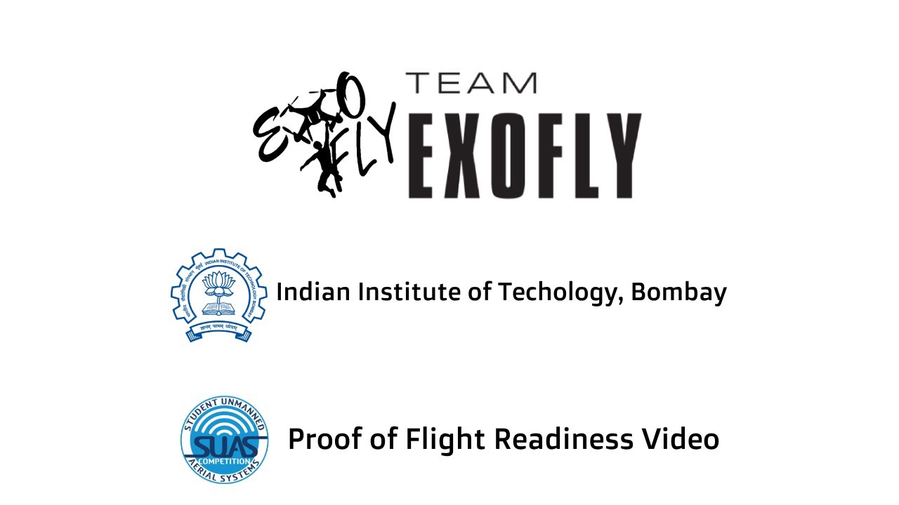 Team Exofly | IITB | SUAS 2025 Proof of Flight Readiness