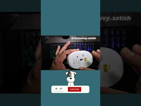 Dual Power Wireless Mouse | #google #WirelessMouse #tech #computer 👉 https://amzn.to/3Zqjh3d