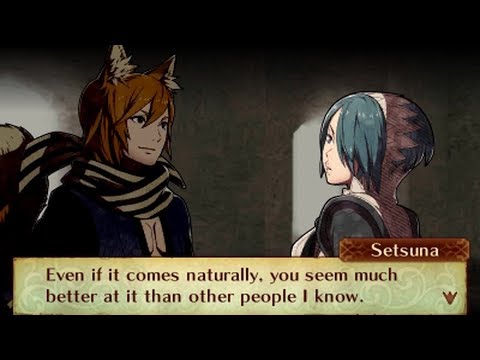 Fire Emblem Fates: Birthright - Setsuna & Kaden Support Conversations