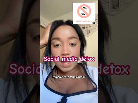 Social media detox is necessary for your mental health. #socialmediadetox #adviceforgirls #social