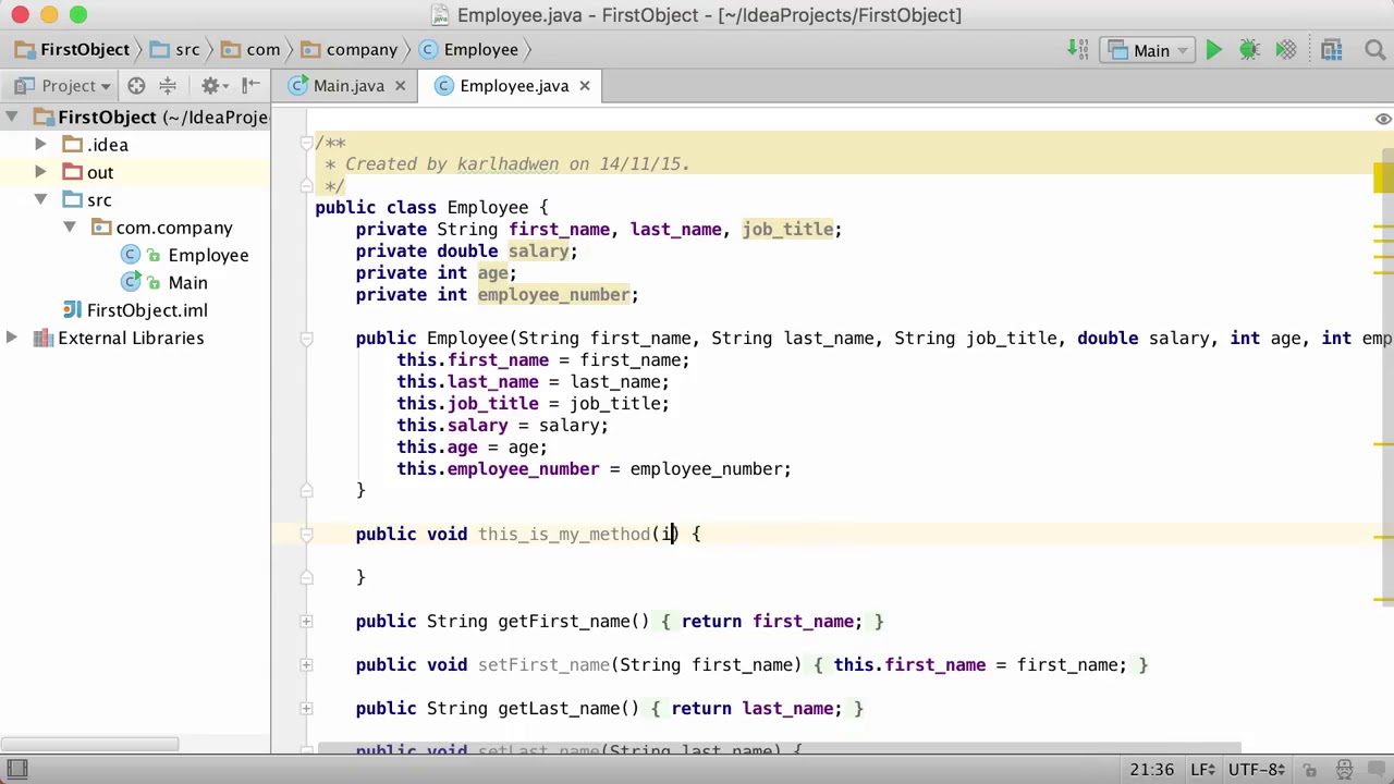 15.Java Tutorial - #15 - Method Arguments & Return Types