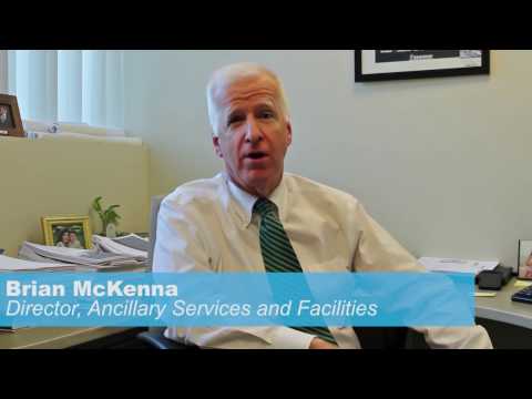 Brian McKenna, Director of Ancillary Services and Facilities