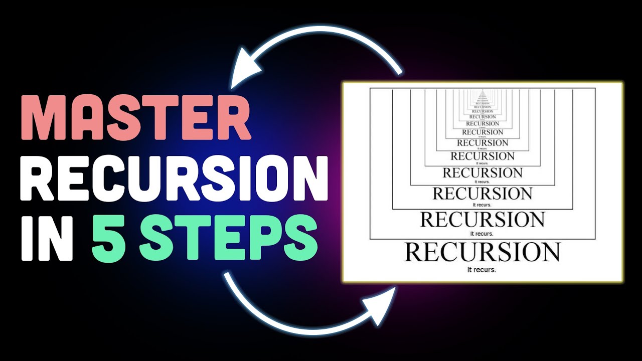 Mastering Recursion: A Step-by-Step Guide to Solving Problems in ... Mastering Recursion: A Step-by-Step Guide to Solving Problems in ...