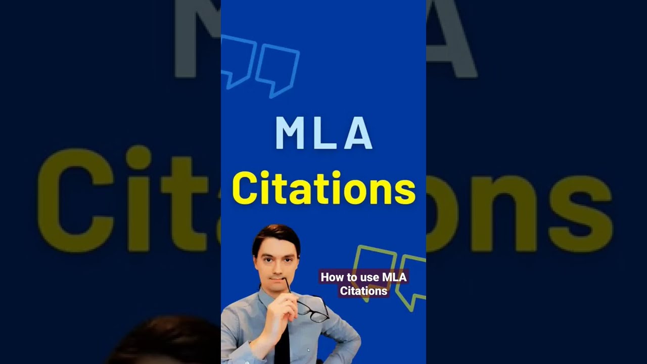 How to use #MLA #Citations in #academicwriting
