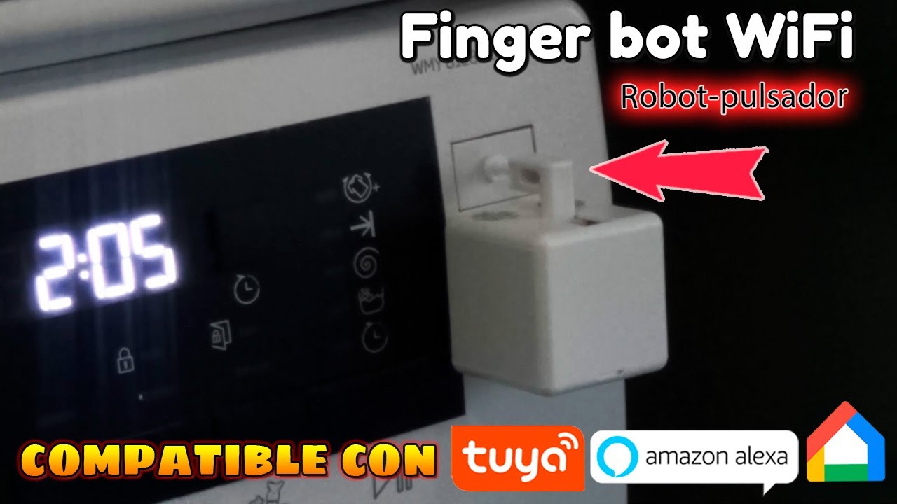 Finger bot - Robot pulsador de botón para encender y apagar productos electricos con un pulsador 🔌