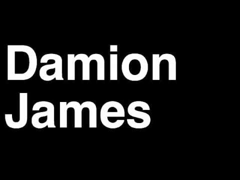 How to Pronounce Damion James New Jersey Nets NBA Basketball Player Runforthecube