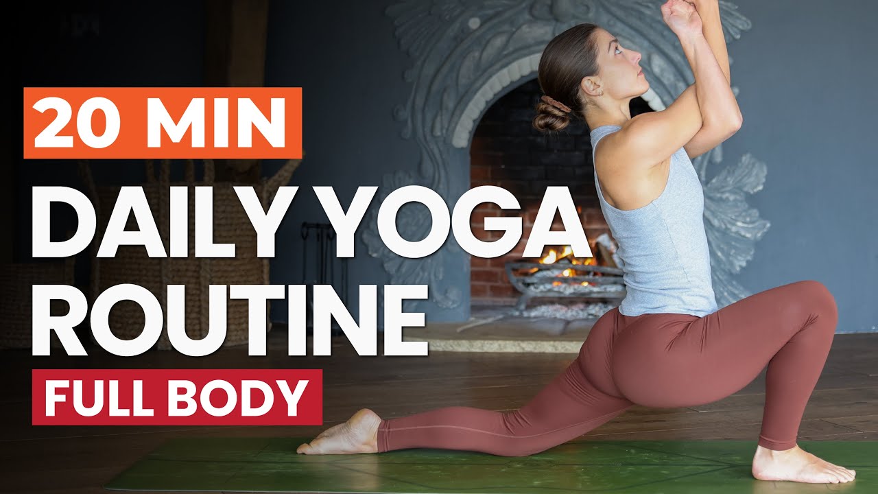 20 Min Daily Yoga Flow | Full Body Yoga Routine For Mixed Levels