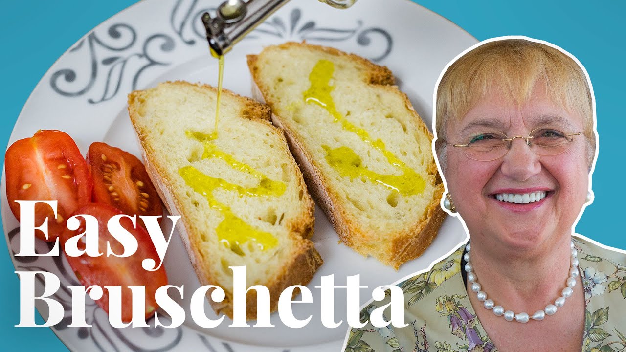 How to Make Authentic Italian Bruschetta with Lidia Bastianich | Chowhound at Home