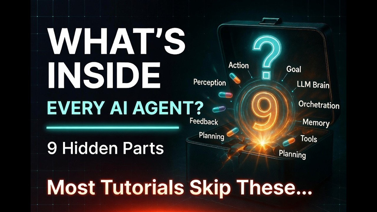 What’s Inside Every AI Agent? 9 Hidden Components Most Tutorials Skip