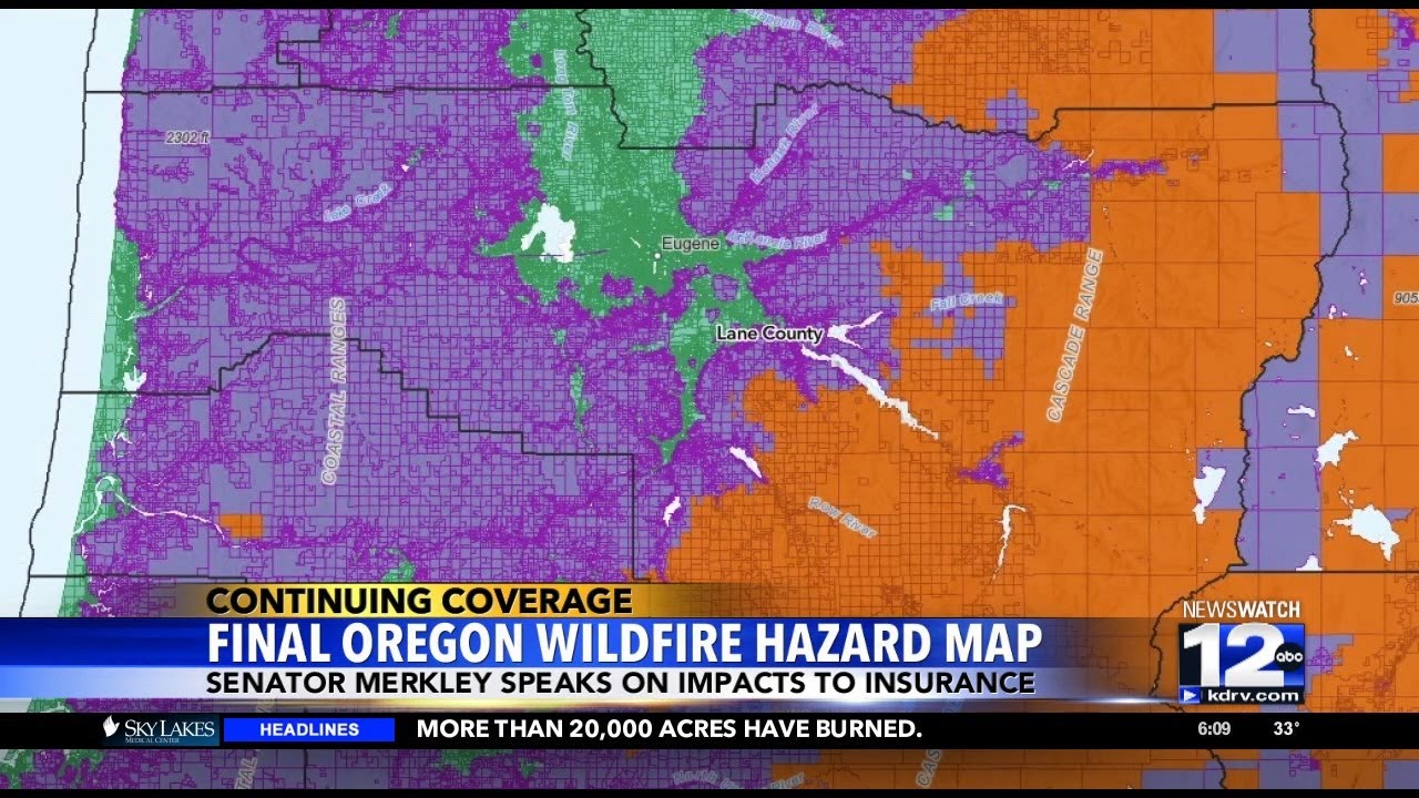 Final Oregon wildfire hazard maps now available