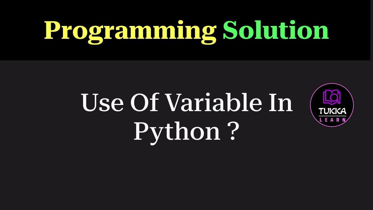 Python Program to Print Name and Address Using Variables | Programming Question | Tukka Learn