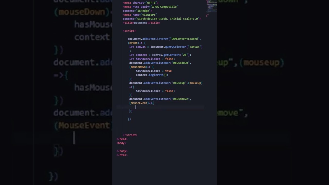 JavaScriptBasics MAKE MICROSOFT PAINT IN BROWSER