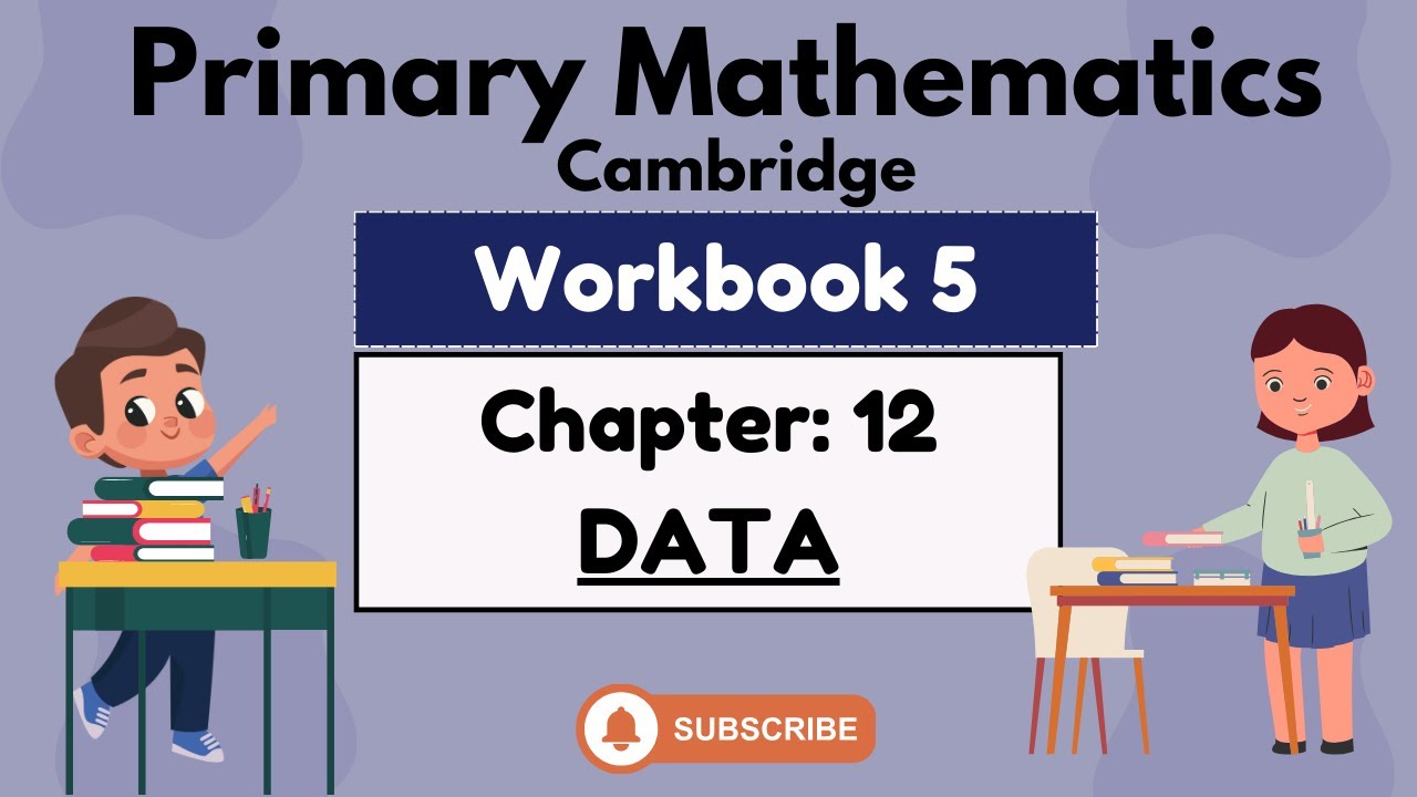 Math Workbook 5- Chapter 12- Data