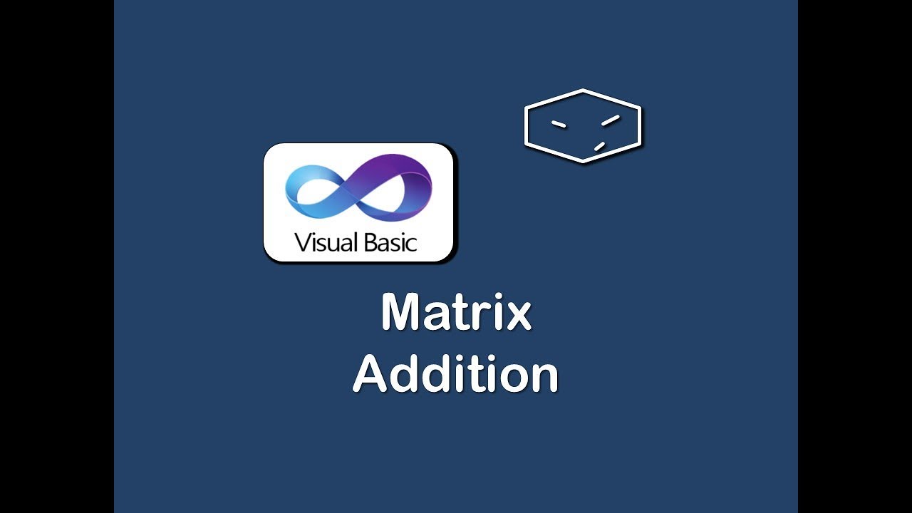 matrix addition in vb.net