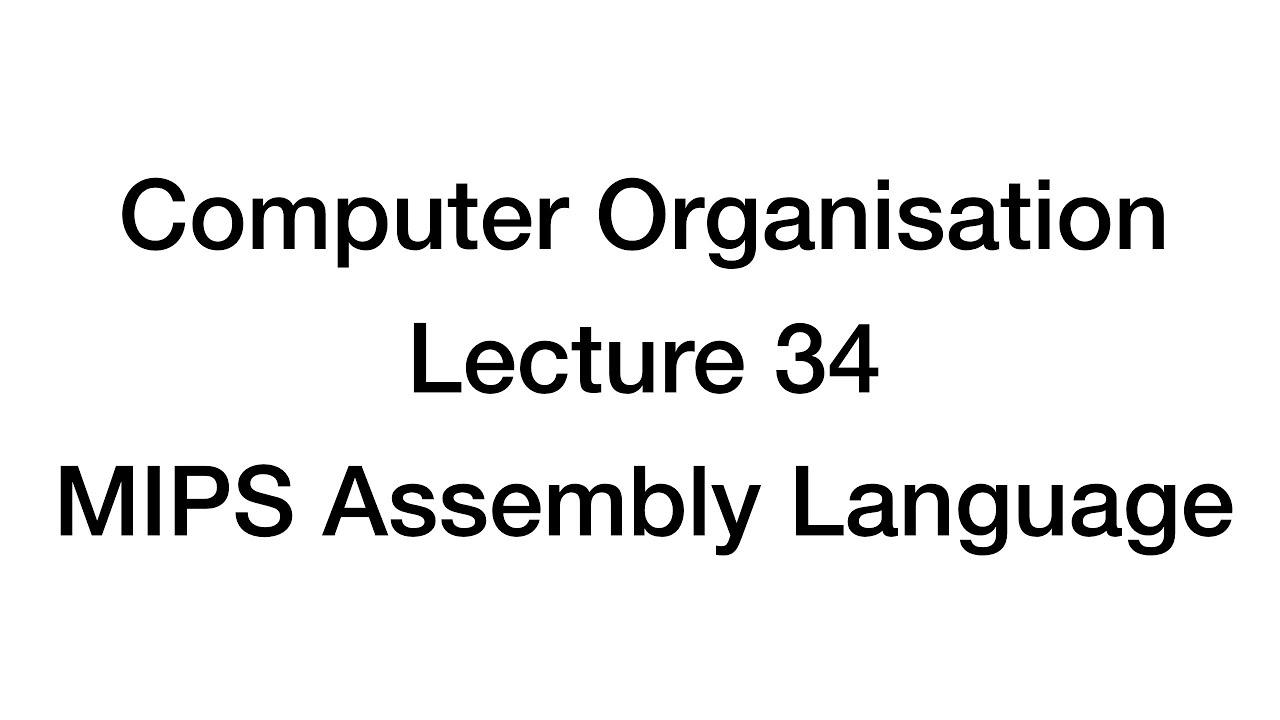 CoSc 425 Lecture 34