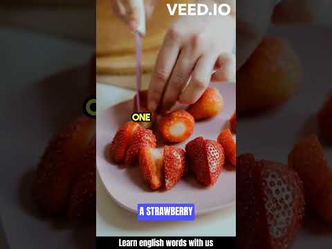 Can you say "strawberry" well in English ? #englishforbeginners
