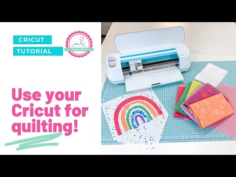 Cricut Maker Fabric Tutorial | Use your Cricut to cut applique pieces for quilt projects!