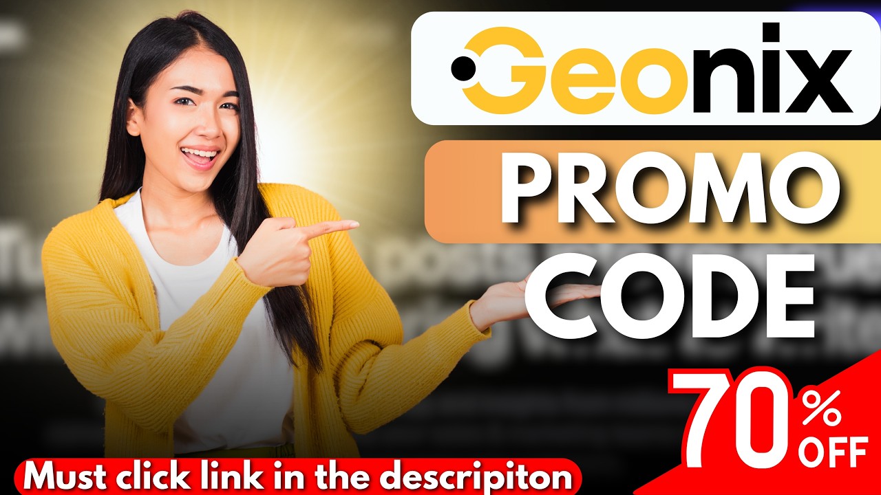 Geonix Promo Code To Get 70% OFF (2026) | Geonix Discount Code 🌐🔥