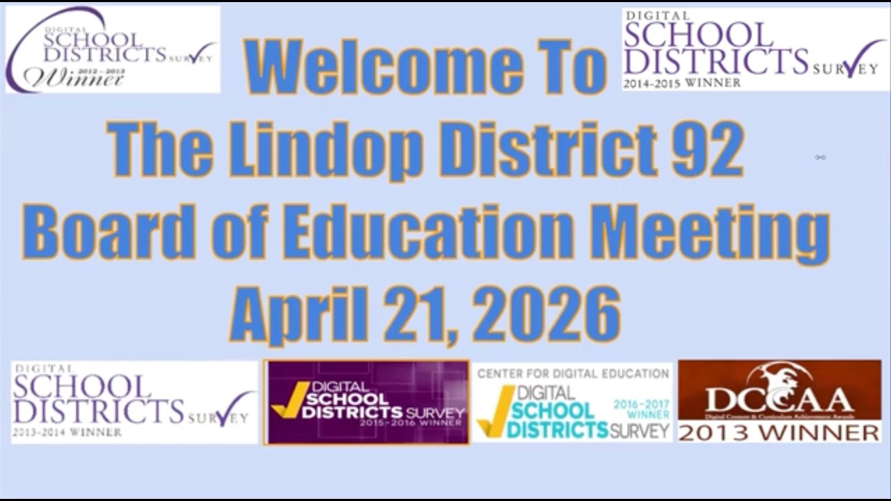 Lindop 92 Board Meeting April 21, 2026