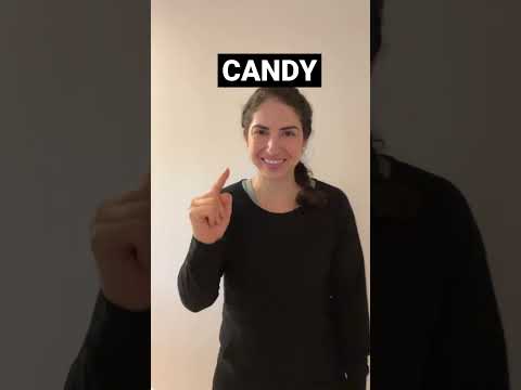 CANDY in American Sign Language